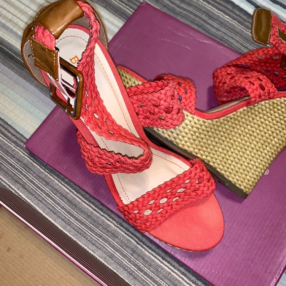 BAMBOO | Shoes | Bamboo Women Pompey39 High Wedge Sandals | Poshmark